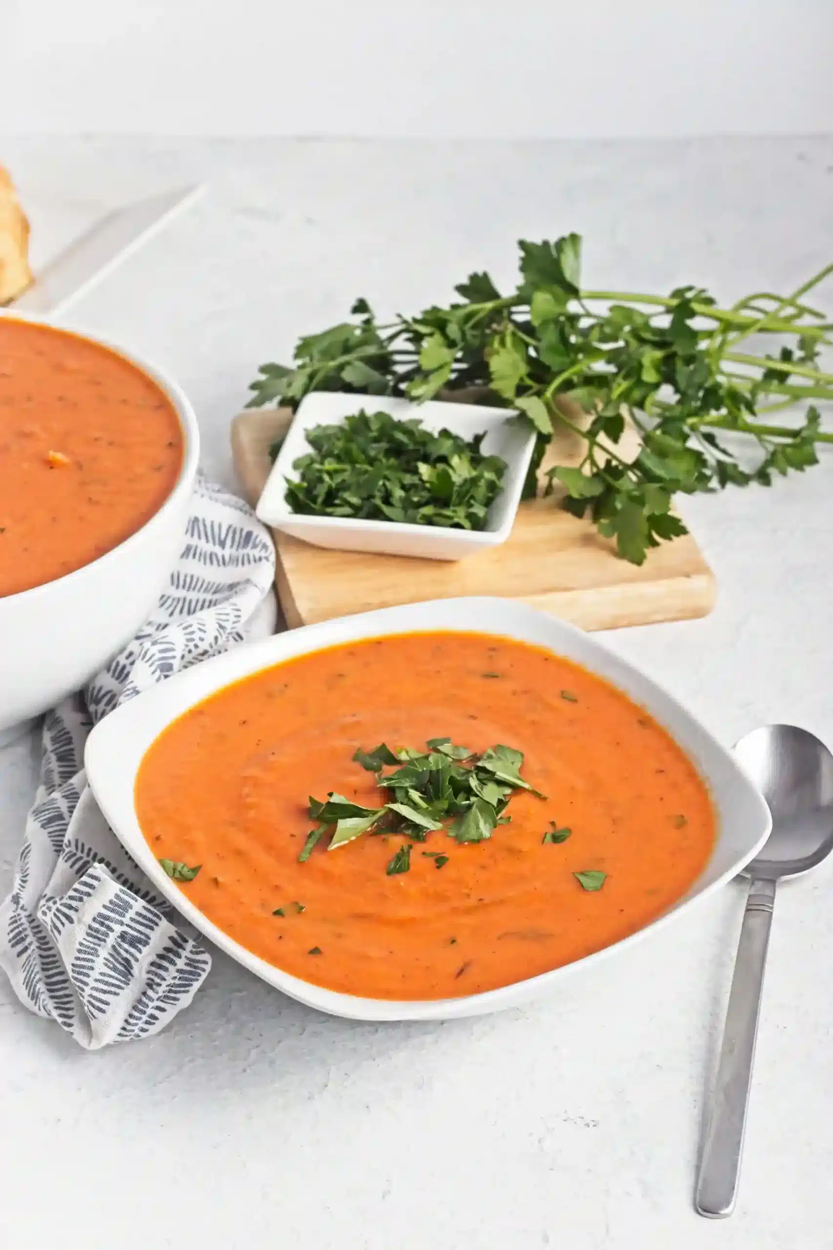 Roasted Red Pepper Soup: A Cozy Vegan and Gluten Free Winter Soup ...